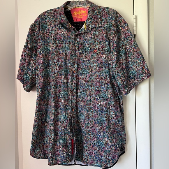 Lansky Bros | Shirts | Lansky Bros Mens Short Sleeve Shirt Size Xl ...